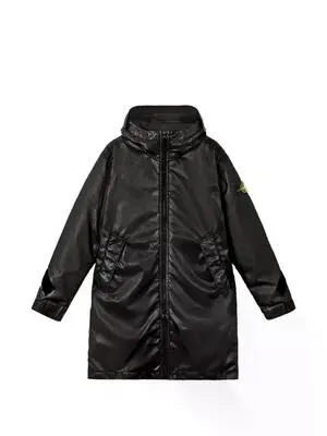 Stone Island Logo Patch Hooded Jacket