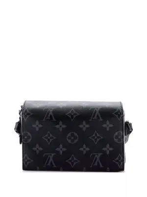 LOUIS VUITTON Steamer Wearable Wallet Monogram Eclipse Canvas Crossbody Bag - Black