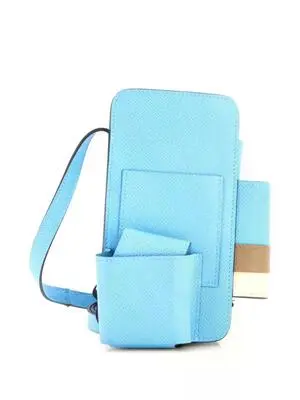 Hermès Way Phone Case Crossbody Bag - Blue