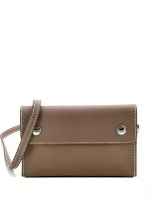 Hermès Epsom Wallet Bag - Grey