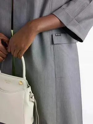 Prada Single-breasted Light-mohair Coat