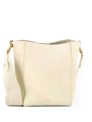 Celine Sangle Seau Bag In Calfskin - Neutrals