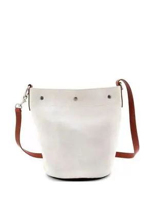 Saint Laurent Rive Gauche Canvas Bucket Bag
