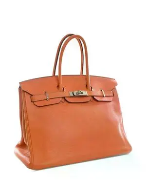 Hermès 2008 Birkin 35 Handbag - Orange