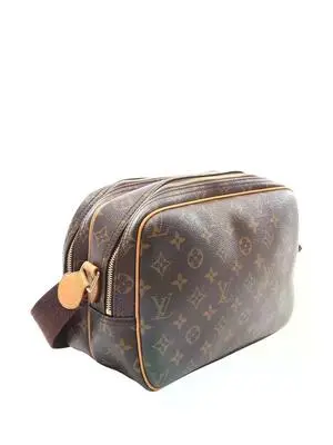 LOUIS VUITTON Monogram Reporter Pm Crossbody Bag - Brown