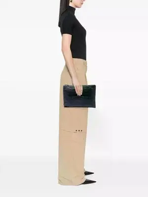 Saint Laurent Monogram Document Holder Clutch Bag