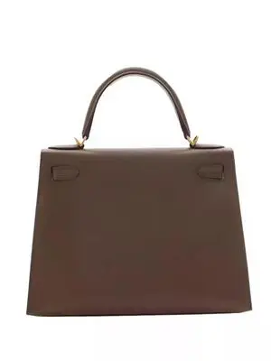 Hermès Veau Madame Kelly Sellier Ii 28 Satchel - Brown
