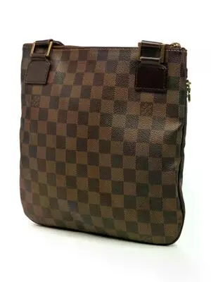 LOUIS VUITTON Damier Ebene Bosphore Pochette Crossbody Bag - Brown