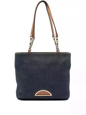 Dior 2001 Denim Malice Tote Bag