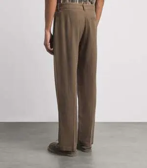 Paige Tiano Chinos With Drawstring Waist - Brown
