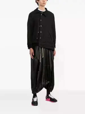 Comme Des Garçons Asymmetric Satin Skirt