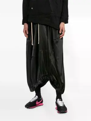 Comme Des Garçons Asymmetric Satin Skirt