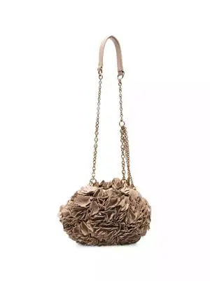 Chloé Plissé Leather Shoulder Bag