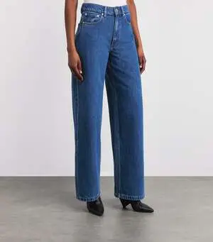 JOSEPH Zamtam Wide-leg Jeans