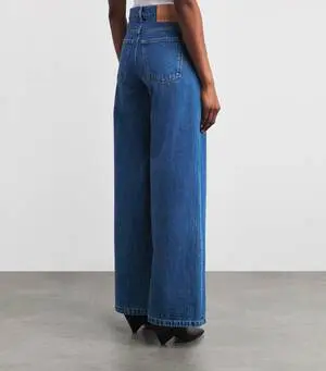 JOSEPH Zamtam Wide-leg Jeans