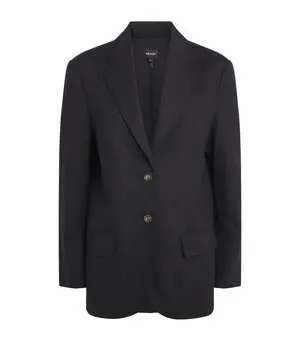 ME+EM Crease-less Linen Blend Icon Blazer