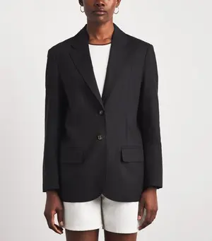 ME+EM Crease-less Linen Blend Icon Blazer