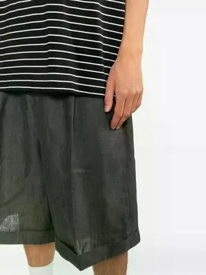 Jacquemus Pleated Turn-up Trousers