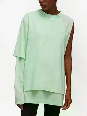Y3 Asymmetric Layered Effect T-shirt