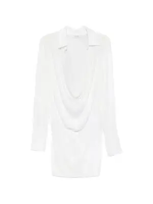 Andamane Lilia Long-sleeve Mini Dress