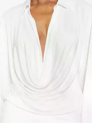 Andamane Lilia Long-sleeve Mini Dress