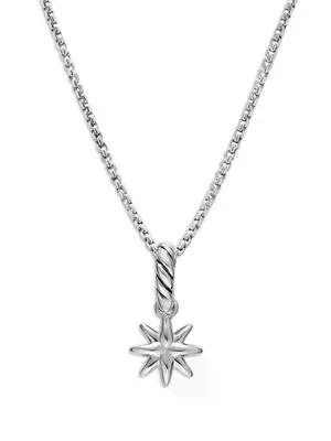 David Yurman Petite Starburst Amulet With Pave Diamonds