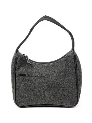 Prada Hobo Shoulder Bag - Grey