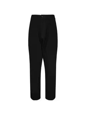 Comme Des Garçons Straight-leg Patch-pocket Trousers - Blue