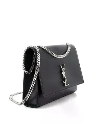 Saint Laurent Classic Monogram Grainy Leather Large Crossbody Bag