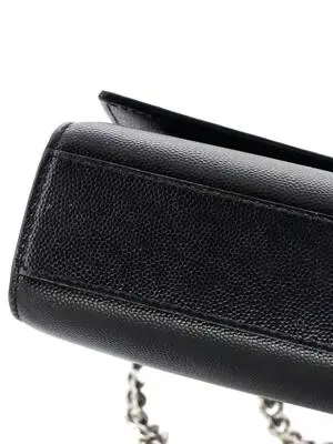 Saint Laurent Classic Monogram Grainy Leather Large Crossbody Bag
