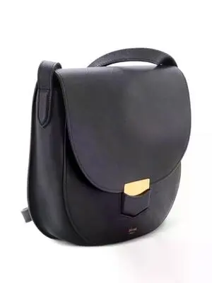 Celine Trotteur Grainy Leather Medium Crossbody Bag