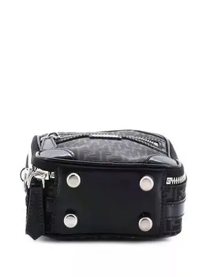 Fendi Recycled Fabric Jacquard Mini Trolley Crossbody Bag