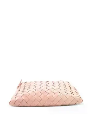 Bottega Veneta Intrecciato Nappa Mini Satchel - Pink