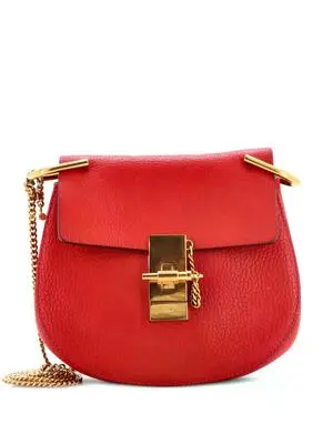 Chloé Drew Leather Mini Crossbody Bag