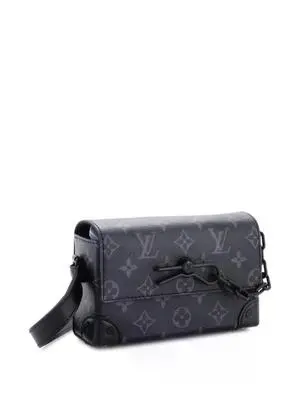LOUIS VUITTON Steamer Wearable Wallet Monogram Eclipse Canvas Crossbody Bag