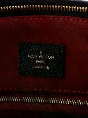 LOUIS VUITTON Grand Palais Handbag Monogram Empreinte Giant Shoulder Bag - Black