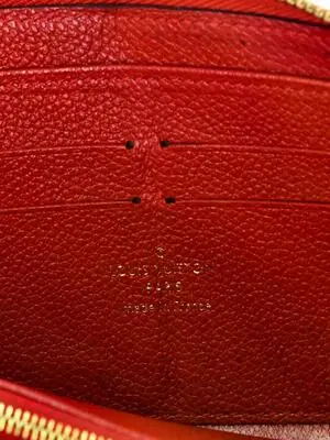 LOUIS VUITTON Zippy Wallet Monogram Empreinte Leather Small Wallets