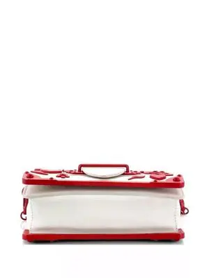 Prada Cahier Embellished Leather Small Crossbody Bag