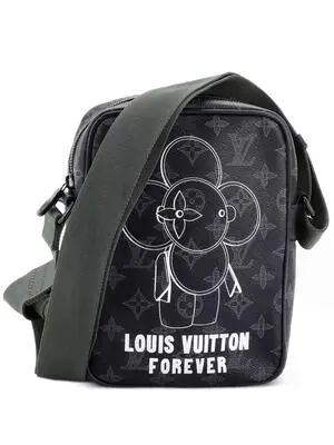 LOUIS VUITTON Vivienne Monogram Eclipse Pm Crossbody Bag - Black