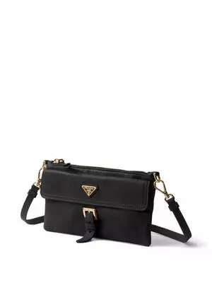 Prada Nappa-leather Wallet With Shoulder-strap