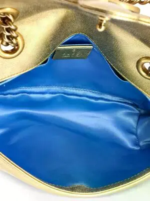 Gucci Gg Marmont Matelassé Leather Mini Crossbody Bag