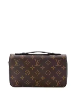 LOUIS VUITTON Zippy Wallet Macassar Monogram Canvas Xl Small Wallets