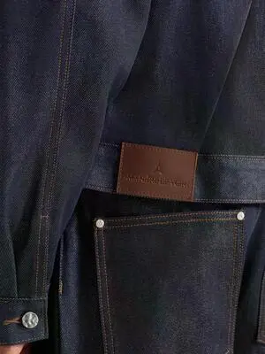 Manière De Voir Maniere De Voir Damie Boxy-fit Denim Jacket