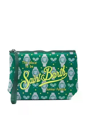 Mc2 Saint Barth Silver Tone Clutches For Women