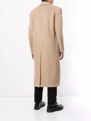 PORTS V Double-breasted Logo Coat