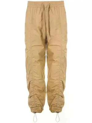 PORTS V Slim-fit Drawstring Track Pants - Brown
