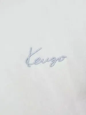 Kenzo Logo Embroidered Raglan Sleeve Sweatshirt