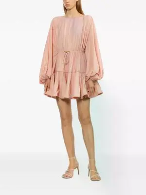 Zimmermann Tiered Drawstring Dress