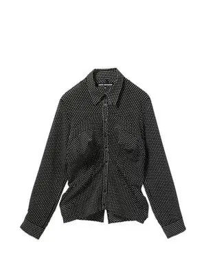 Junya Watanabe Polka Dot Blouse - Black