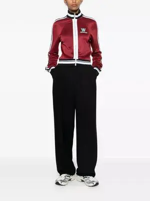 Off-White Stripe-trim Track Jacket - Red